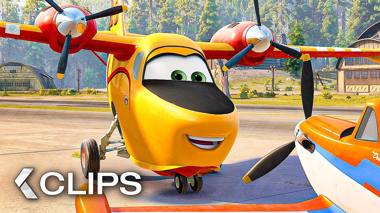 PLANES 2: Fire & Rescue All Clips (2014)