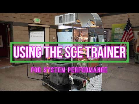 Using the SCE Trainer Unit to Train System Performance