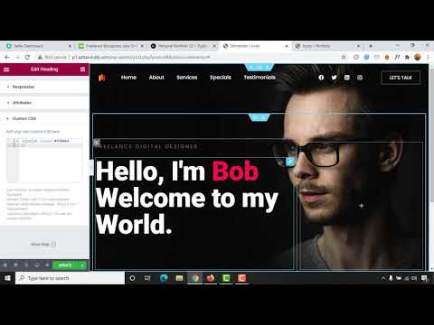 How to give DIFFERENT COLOR in SPECIFIC TEXT in Elementor