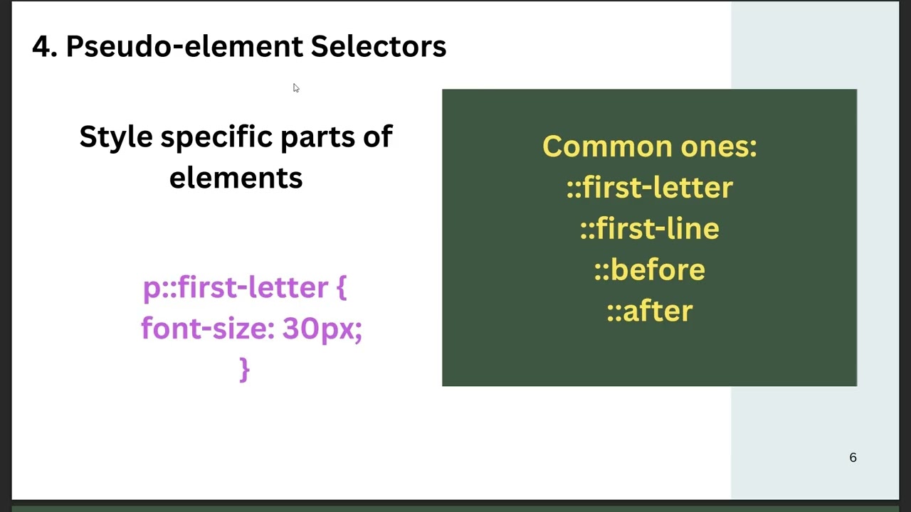 👉 CSS Selectors Explained for Beginners | Full Tutorial with Examples !@CODE.I.N