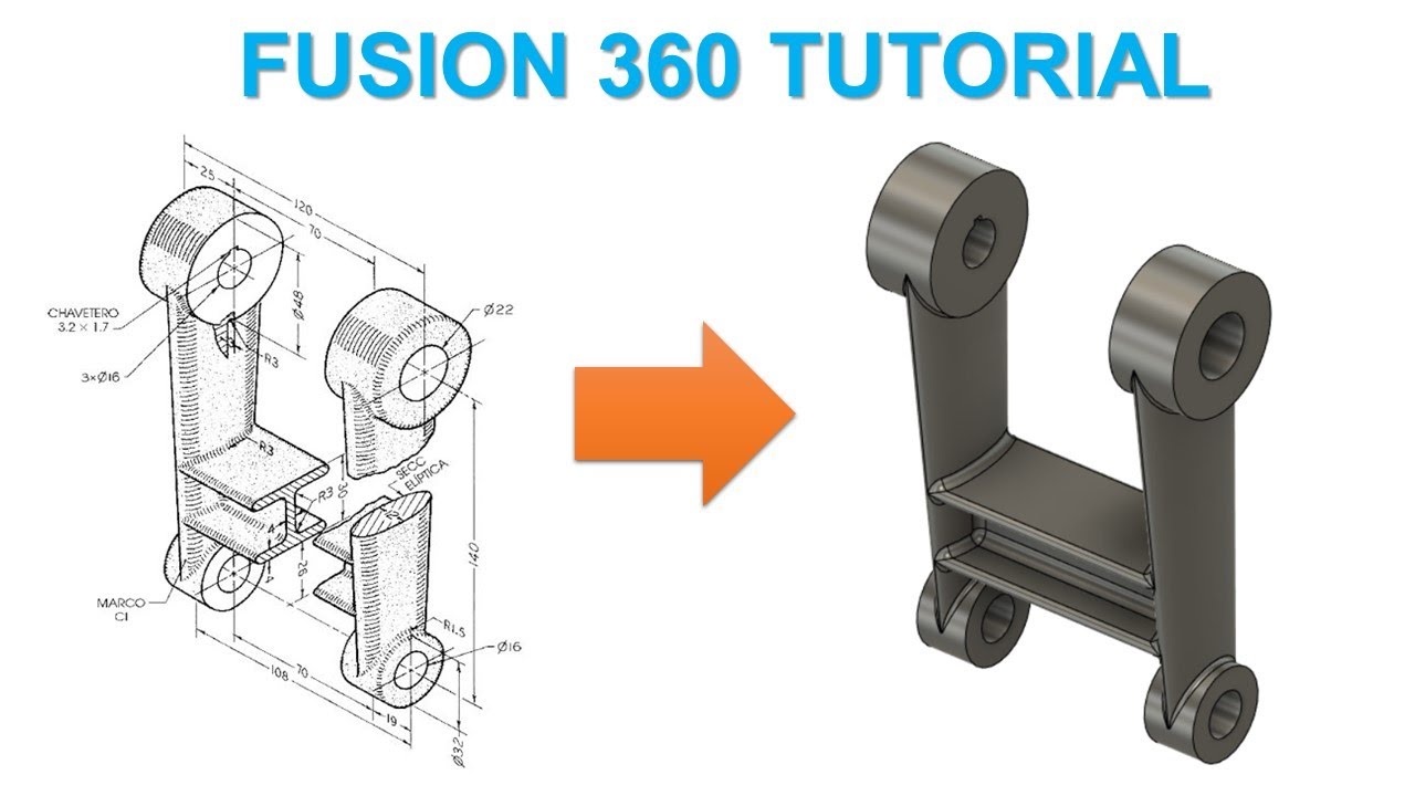 Fusion 360 Tutorial #47| 3D Model Basic Beginners