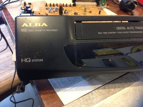 Alba Video Cassette Recorder (VCR): No Display Troubleshooting