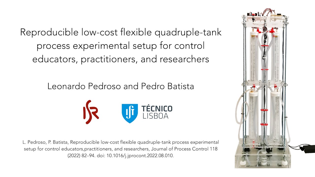 Quadruple-Tank Process Experimental Setup