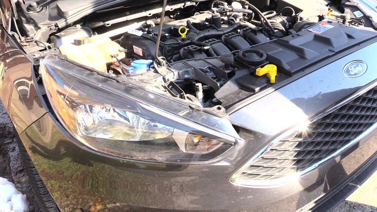 Ford Focus Headlight & Assembly Change 2017- Same for many years.