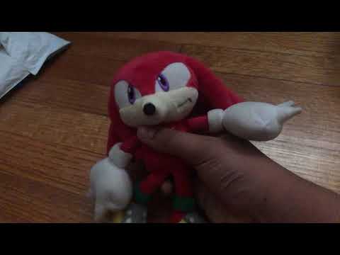 Sanei 2007 Knuckles plush unboxing
