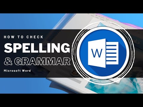 How To Check Spelling And Grammar in Microsoft Word - MS Word Tutorial