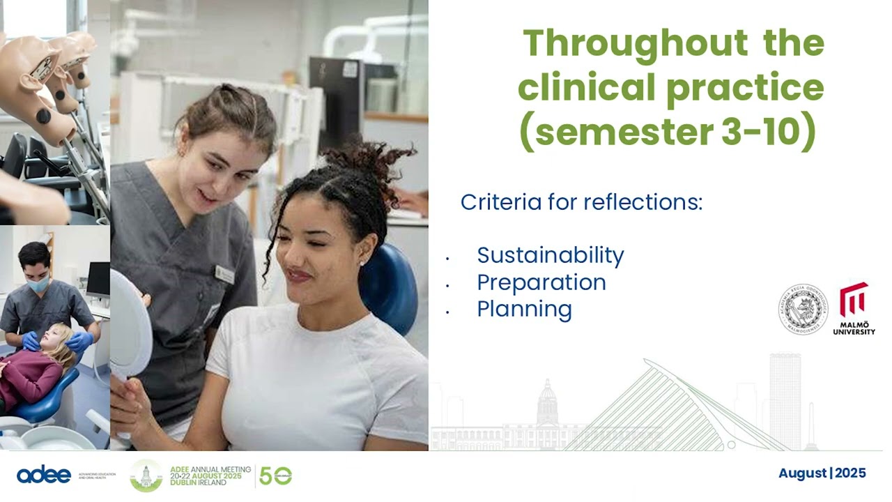 Sustainability in Action: Nina Lundegren’s Journey - ADEE Annual Meeting 2025, Dublin