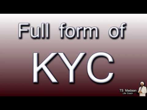 Full form of KYC