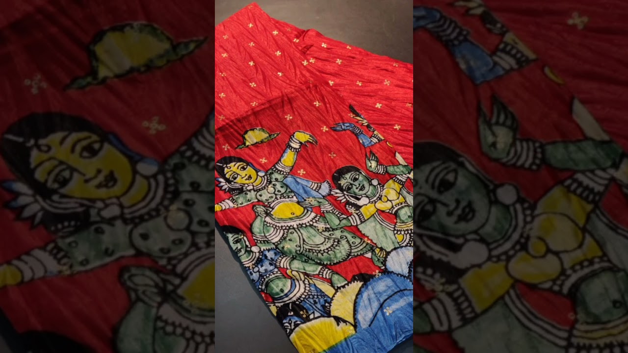 Pure semi dola crush sarees with digital prints#youtubeshorts#trendingshorts