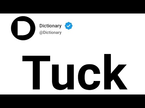 Tuck Meaning In English