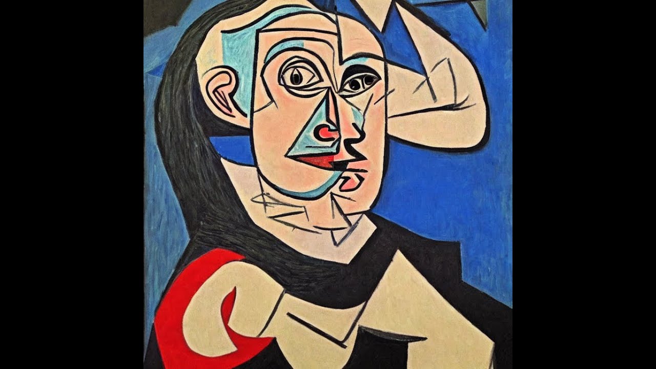 10 Paintings of Tyler1 in the style of Pablo Picasso (AI generated) // T1 pls don't sue me :)
