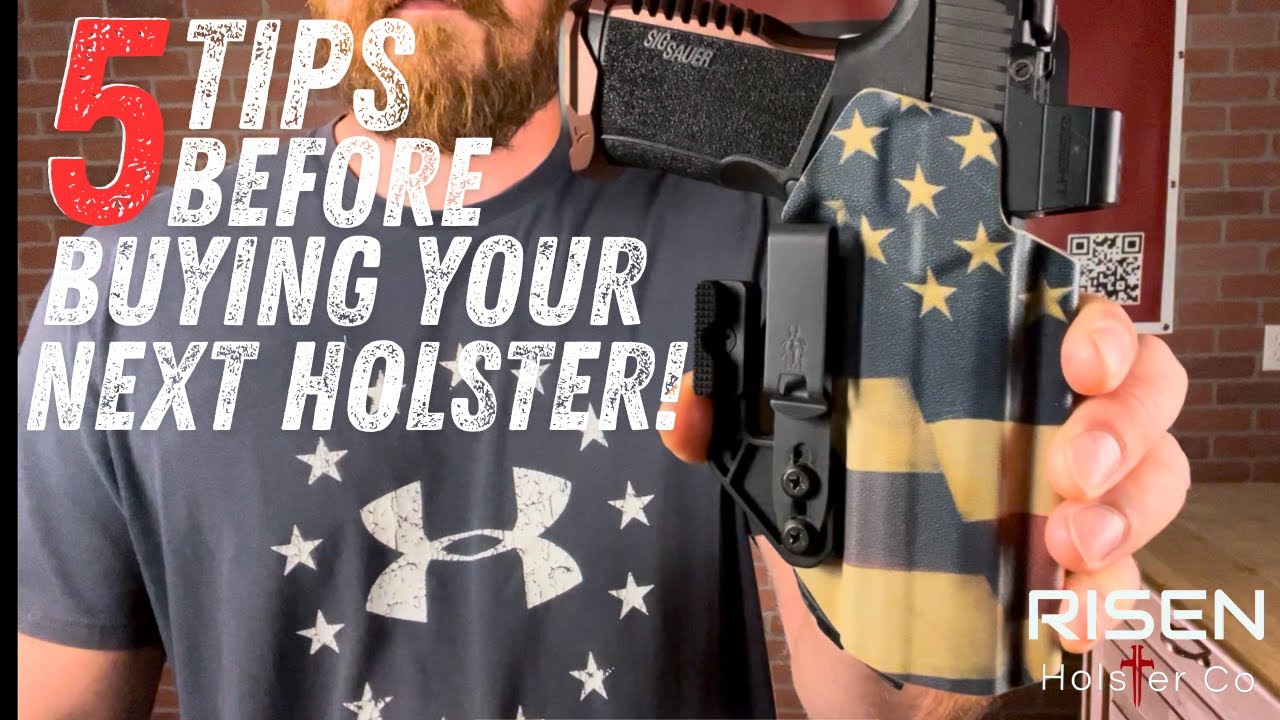Top 5 Tips for Selecting the Best Concealed Carry Holster!