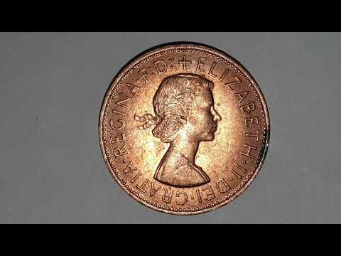 UK 1962 One Penny Coin