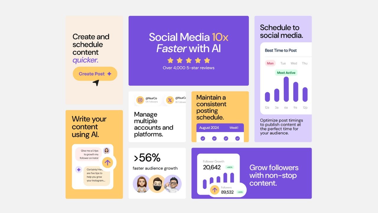 Bento Grid | Frontend Mentor Challenge (HTML & CSS)