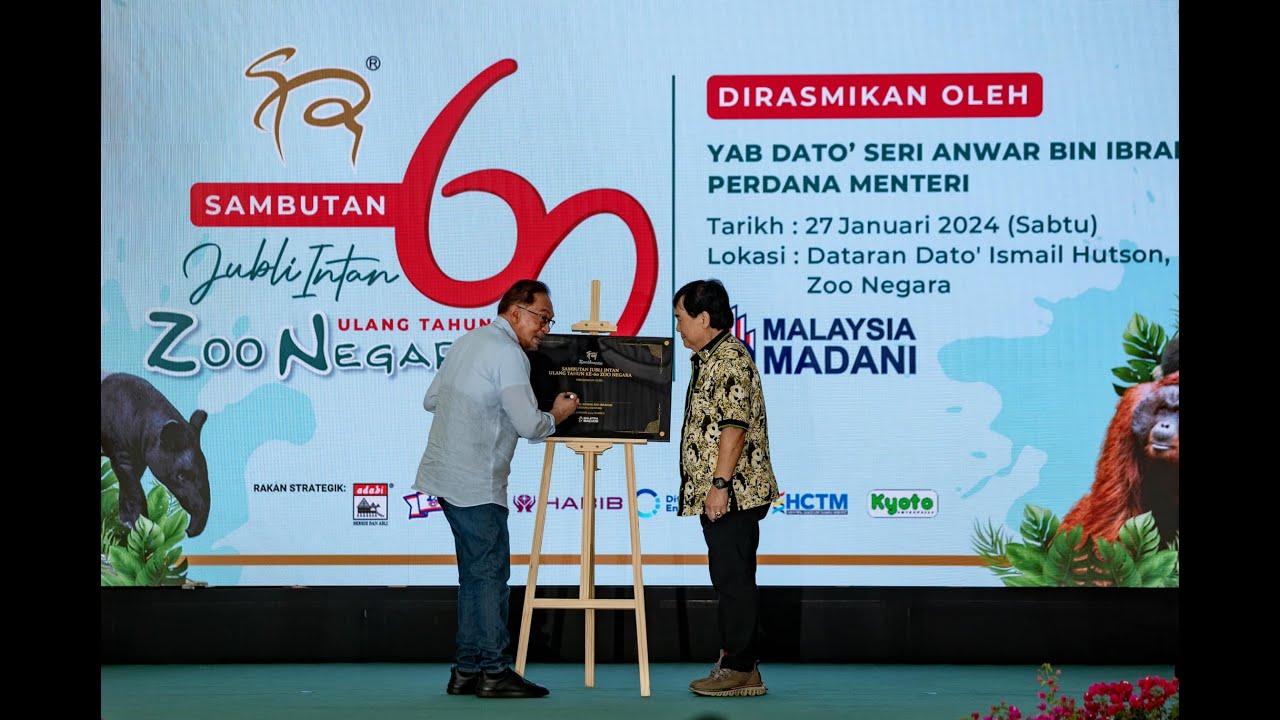 Ucapan YAB Perdana Menteri sempena Sambutan Jubli Intan Ulang Tahun Zoo ...