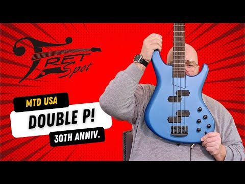 MTD Saratoga 30th Anniversary Bass: Dual Precision Pickups, | Reverb