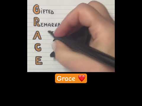 Meaning of the name GRACE #meaning #name #grace