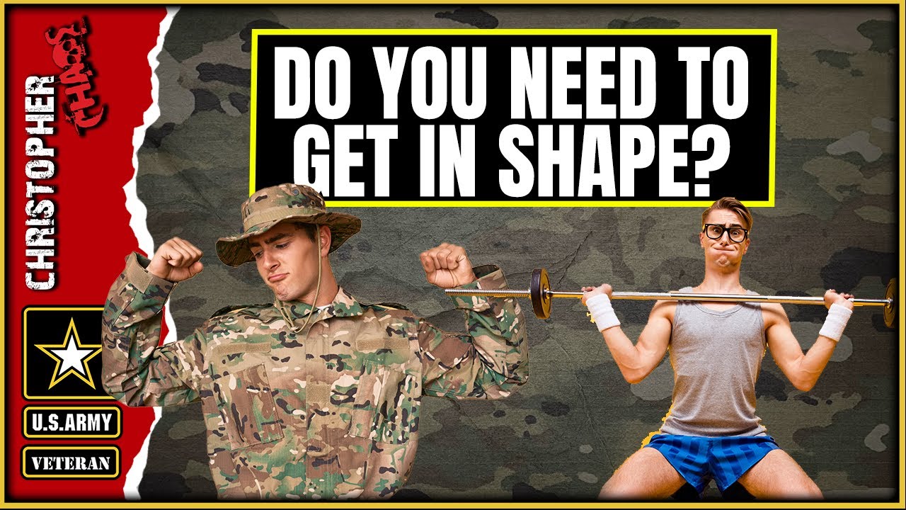 Get in shape for the Army - 3 things to work on