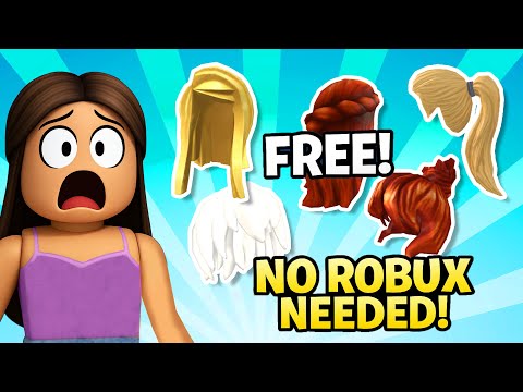 Roblox FREE Items Girl Hair 2025! Here's How to Get Them All!
