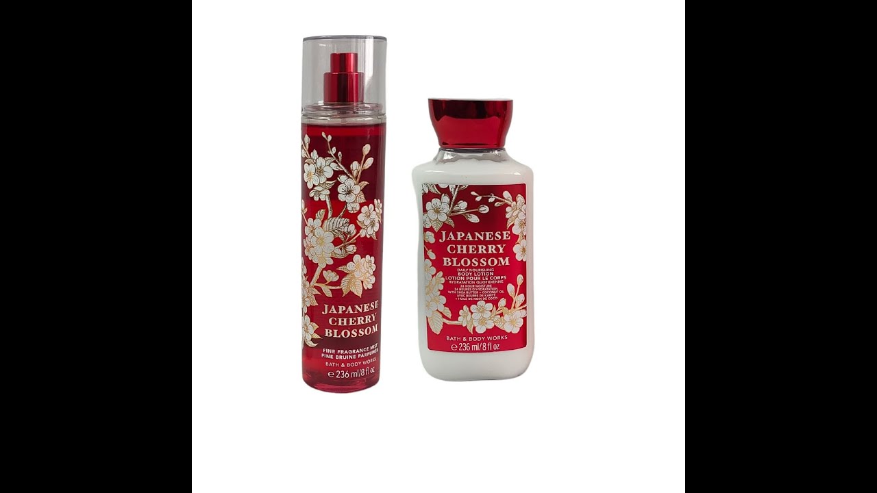 Body Mist Bath And Body Works Japanese Cherry Blossom 236 Ml