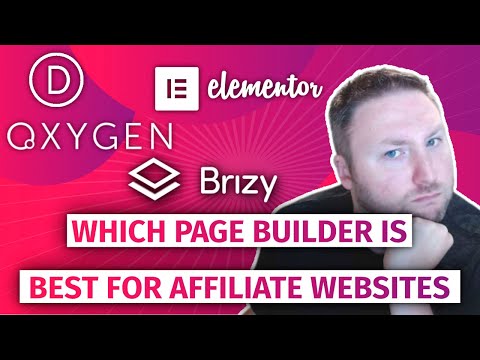 Which page builder is the best for affiliate websites?