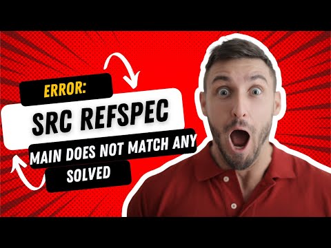"Src, refspec master does not match any" !SOLVED, connect the existing project to GitHub using Git.