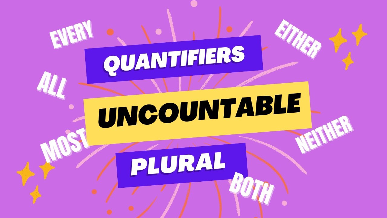 Understanding Quantifiers with Uncountable and Plural Nouns in English!