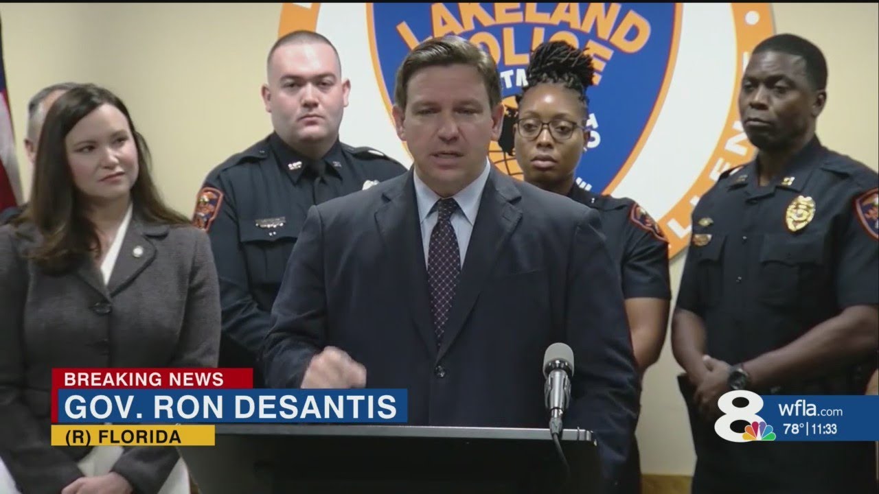 Gov. DeSantis announces new plan to retain and recruit law enforcement officers in Florida