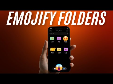 How to Customize Folders Look With Emojis in Files App on iOS 26