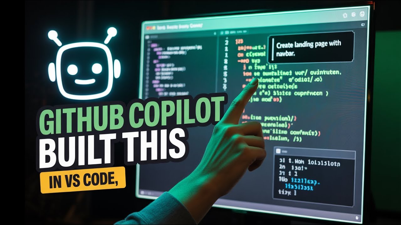 GitHub Copilot + VS Code = INSTANT Website?! (Full Walkthrough)