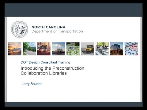 Video Class - Introducing the Preconstruction Collaboration Libraries for PEF
