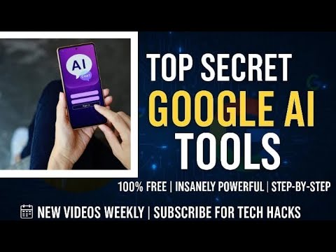 Top Secret Google AI Tools You NEED to Try in 2025! π₯ (Hidden Gems Revealed) π±