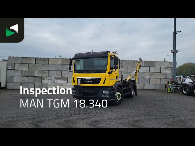 MAN TGM 18.340 4X2 Gergen Skip loader - BAS World