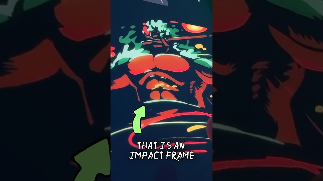 How to Animate Impact Frames #tutorial #onepiece #anime