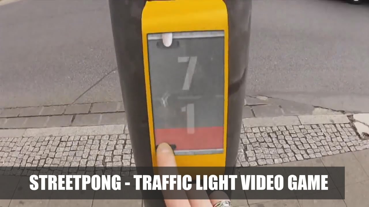News ¦ Streetpong Traffic Light in Germany