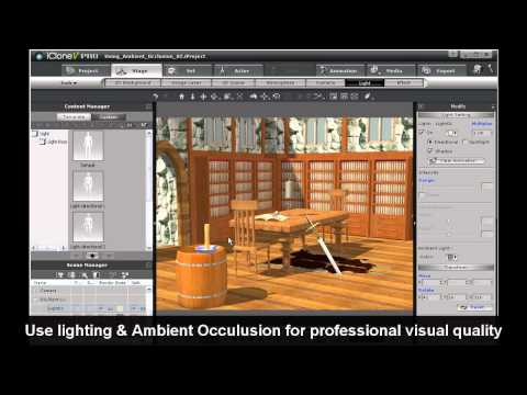 iClone 5 lighting demo : video | :: m y C L O N E