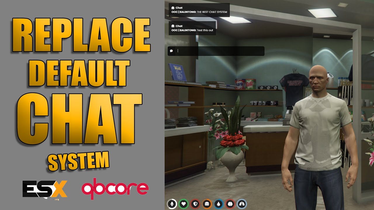How to Change your Chat System QB-core?  Marttins011/Chat - 2024 - FiveM server