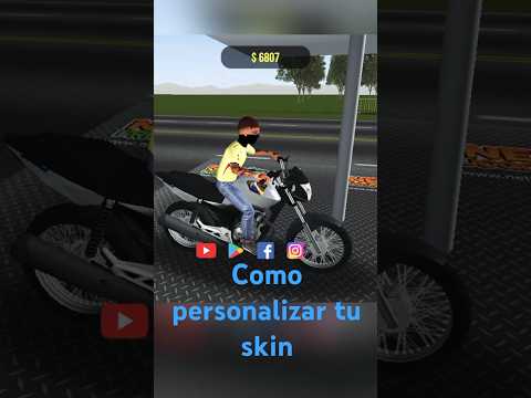 Tutorial de como personalizar tu personaje en moto wheelie 3D #motowheelie3d #tutorial #viralshorts
