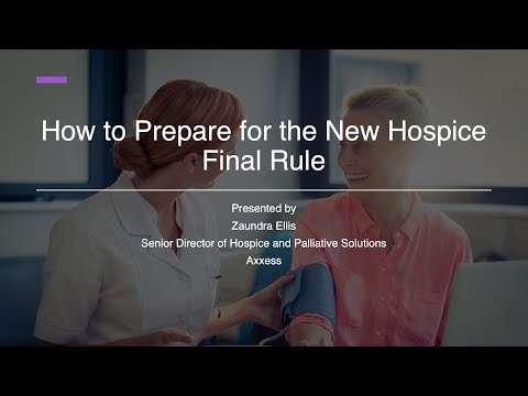 Axxess | Hospice Regulatory Update: Home Health Final Rule 2022