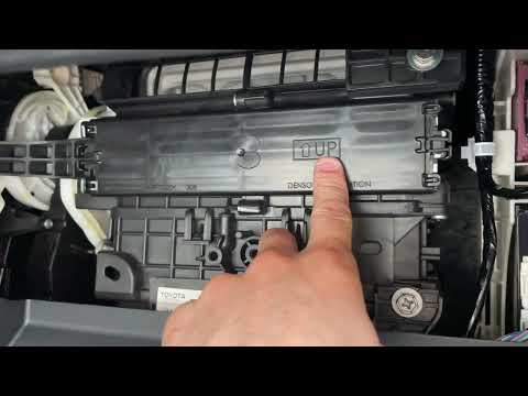 2023 Toyota Rav4 Cabin Air Filter Replacement