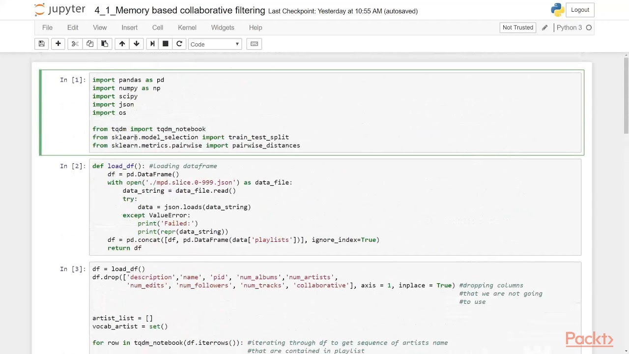 Python Machine Learning Tips, Tricks, and Techniques: Memory-Based Collaborative Filter|packtpub.com