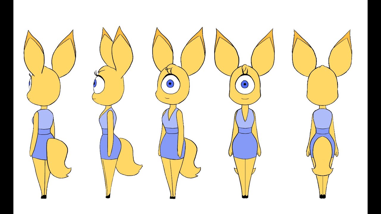 Speed Animation | Complete character turn around