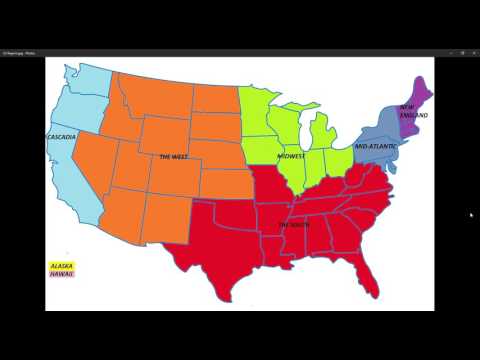 Regions of the US: The South