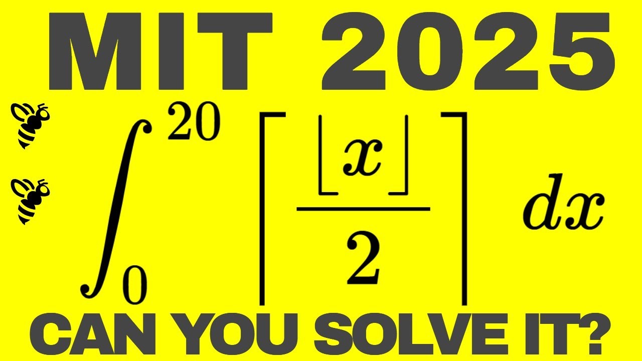 MIT Integration Bee 2025 #11