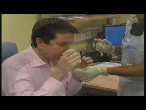 Swallowing a pill