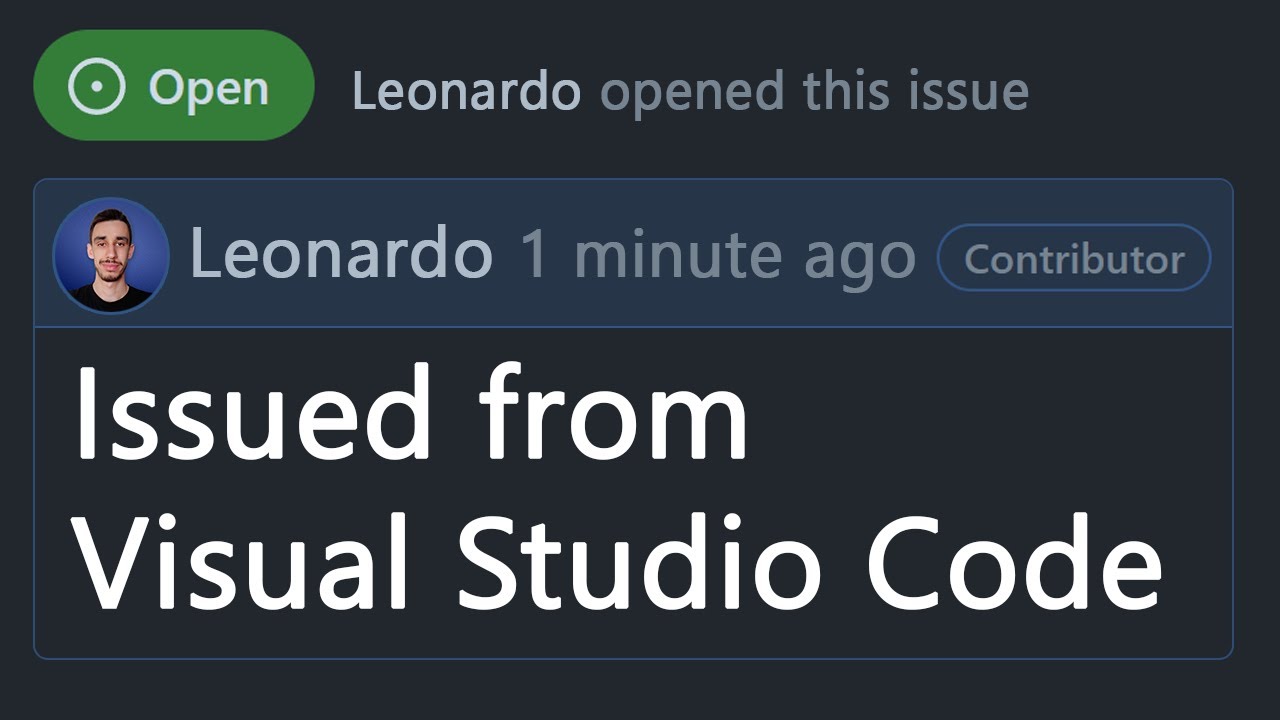 GitHub Issues on Visual Studio Code [3/3]