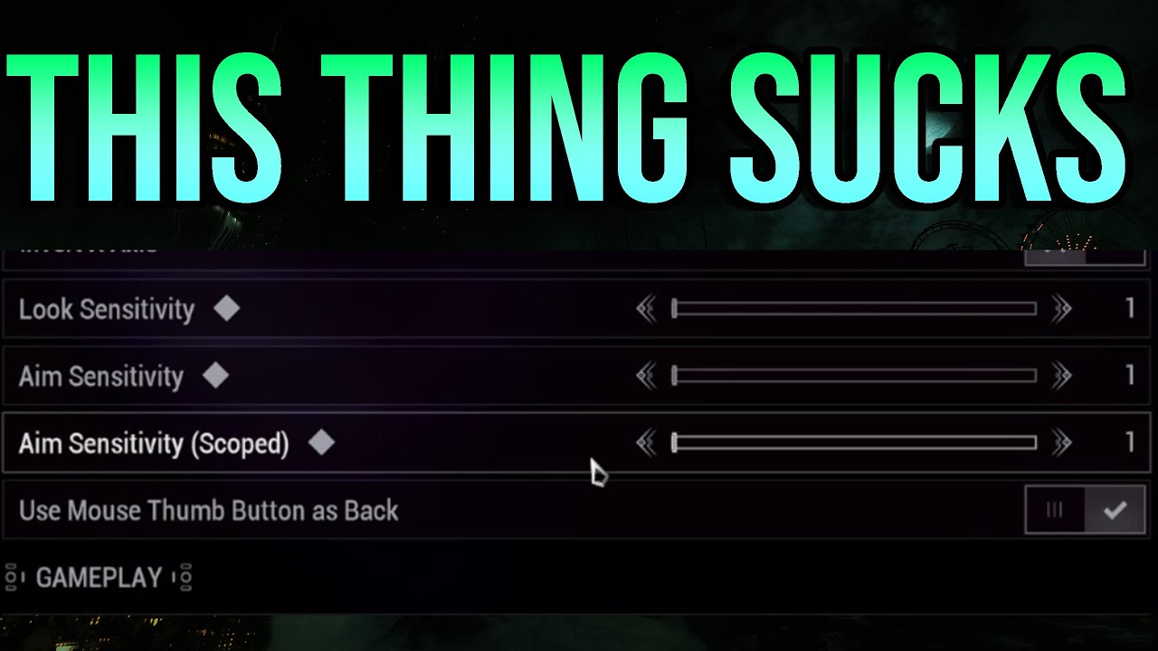 Fixing Your Warframe's Mouse Sensitivity