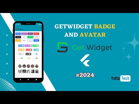 Exploring GetWidget Badge and Avatar in Flutter UI Design | Yotta Tech ...