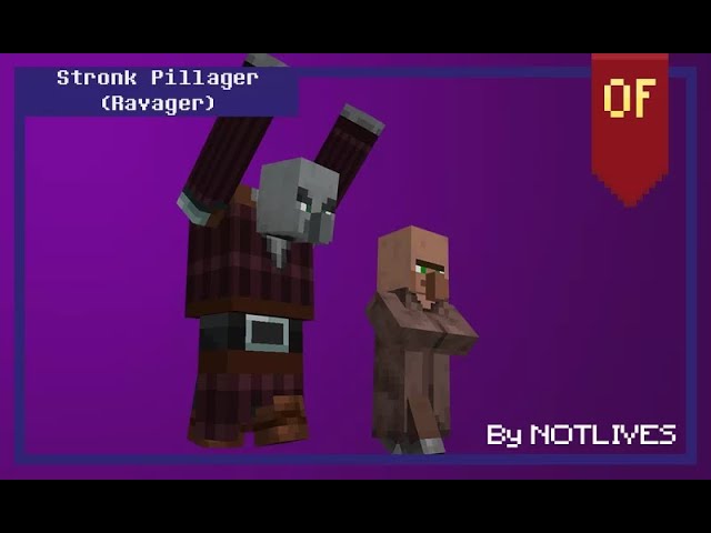 Stronk Pillager - Ravager 1.16+ Minecraft Texture Pack