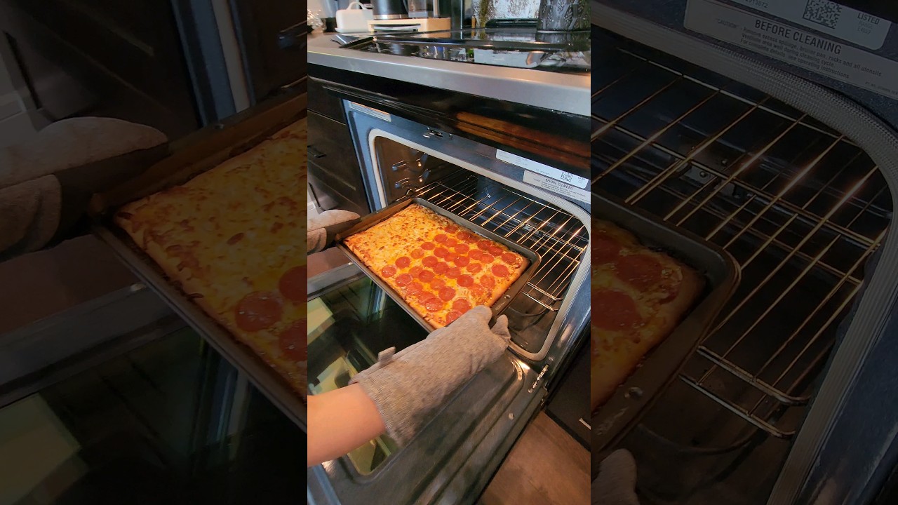 Make Pizza at Home  #pillsbury #shorts #cooking #life